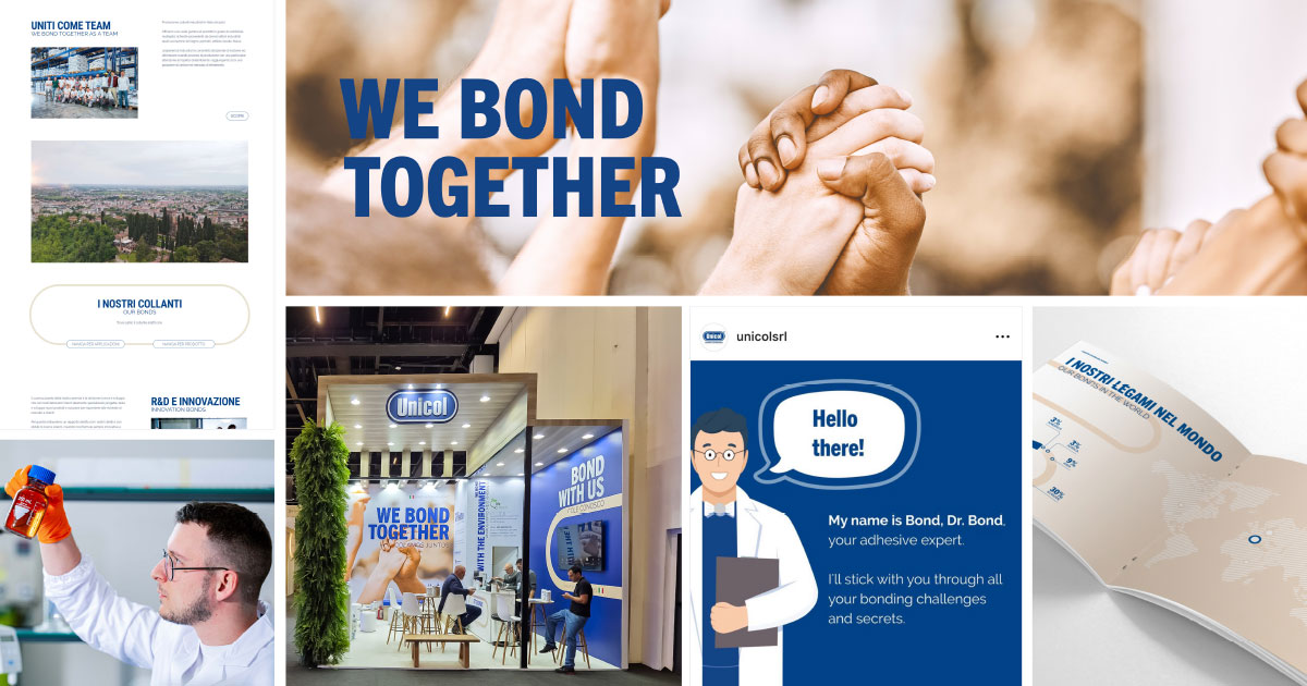 Integrated corporate communication for Unicol | Visualcom